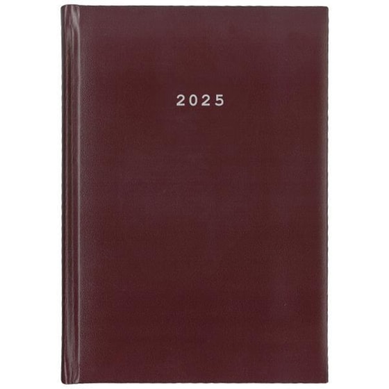 Ημερολόγιο Ημερήσιο Next 2025 Basic Δετό Μπορντό 12x17εκ. | Public
