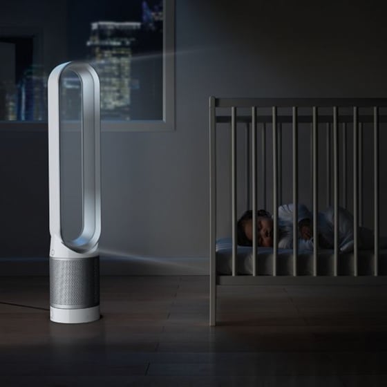DYSON TP02 Pure Cool Καθαριστής Αέρα & Ανεμιστήρας Δαπέδου 58W με ...