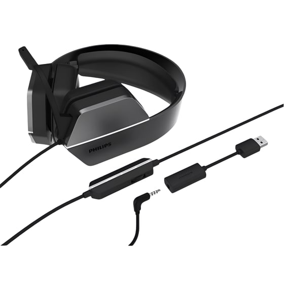 Philips Envia 4000 Series Gaming Ενσύρματα Ακουστικά 3.5 mm Μαύρα | Public