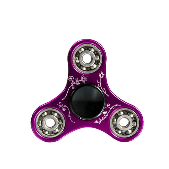 Fidget Spinner Flower Droplets Purple | Public