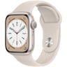 Apple Watch Series 8 Starlight Aluminium 45mm GPS- Starlight Sport Band ...