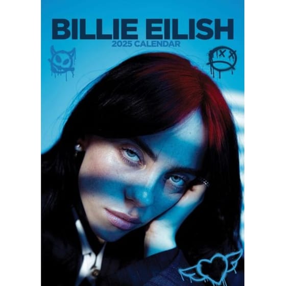 Ημερολόγιο Μηνιαίο 2025 Billie Eilish | Public