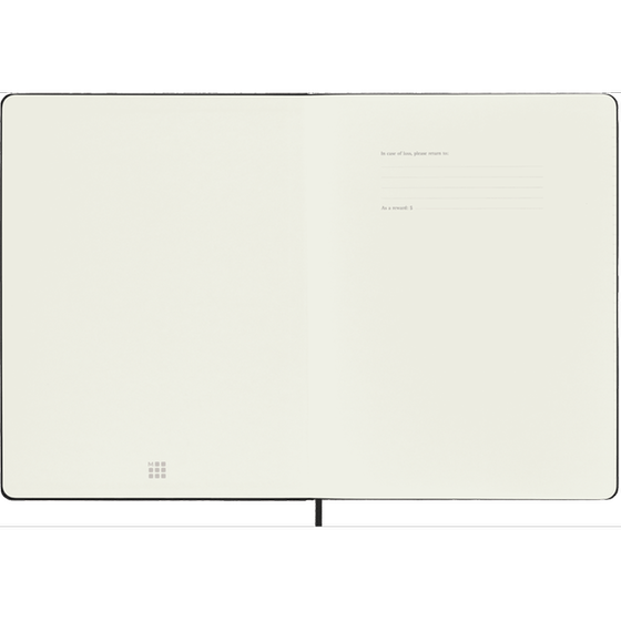 Ακαδημαϊκό Ημερολόγιο Εβδομαδιαίο Moleskine 2024-25 18Μ Xlarge Black ...
