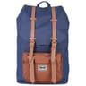 8848 Knapsack Backpack 15.6" Dark Blue/brown 111-006-016 | Public