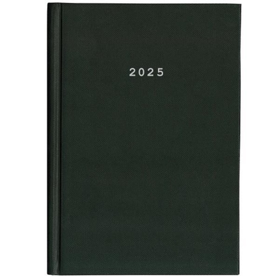 Next Ημερολόγιο 2025 Classic Ημερήσιο Δετό Μαύρο 14x21εκ. | Public