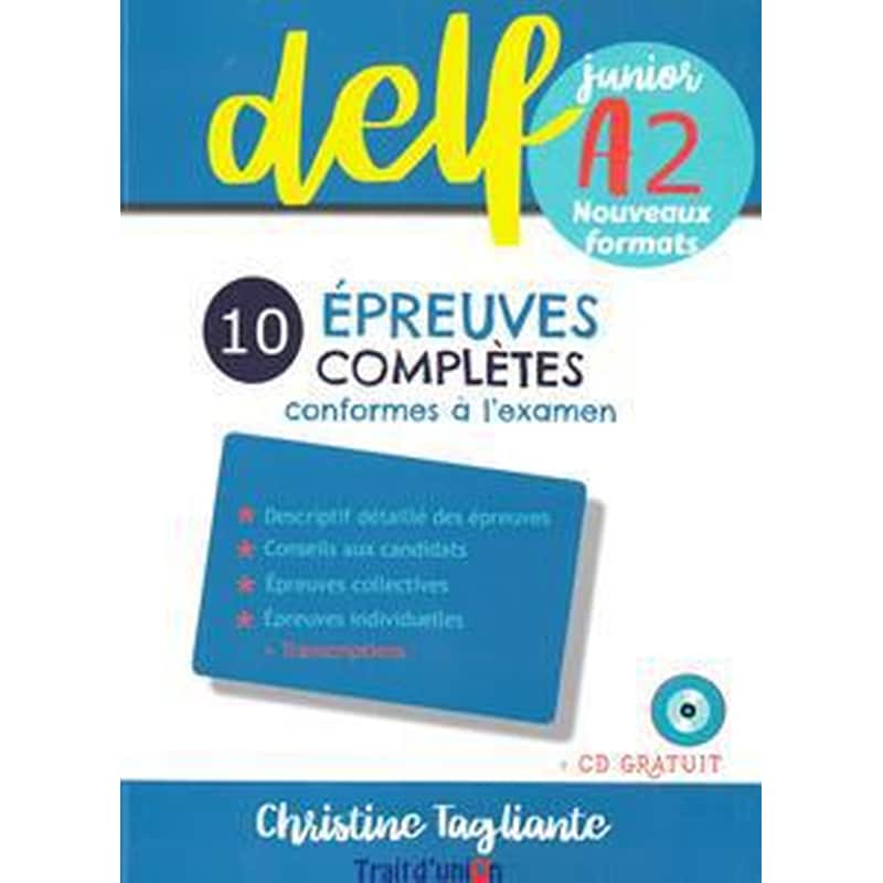 Preparation a lexamen du DELF Scolaire et Junior | Bazaar Books