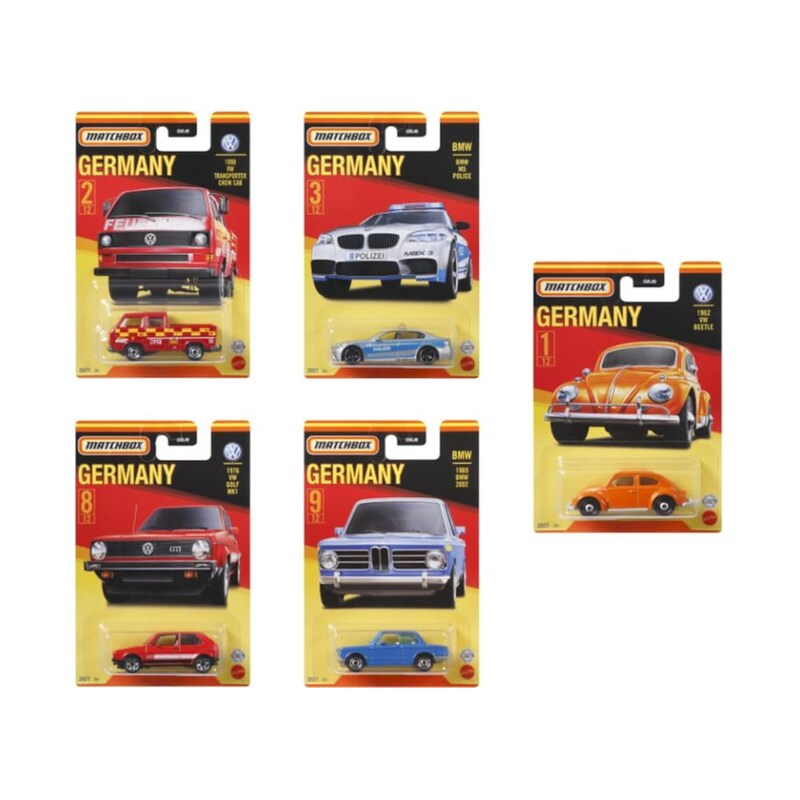 Aυτοκινητάκια Matchbox Γερμανικά Μοντέλα (1 Τεμάχιο) | Public