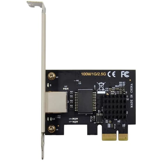 Powertech Κάρτα Επέκτασης Pcie Σε Rj45 2.5g St7266, Rtl8125b | Public