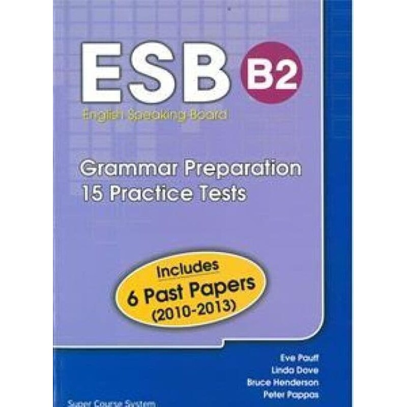 ESB B2 English Speaking Board 15 Practice Tests & 6 Past Papers ...