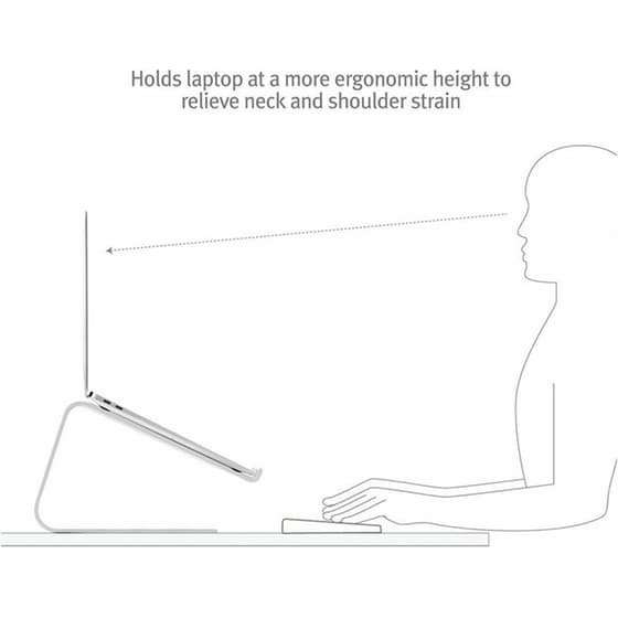 Βάση Laptop Twelve 5814 - Λευκή | Public