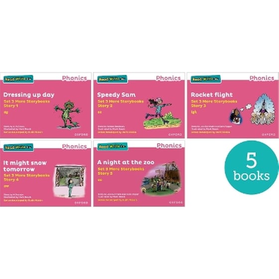 Read Write Inc. Phonics: Pink Set 3 More Storybooks (Mixed Pack of 5 ...