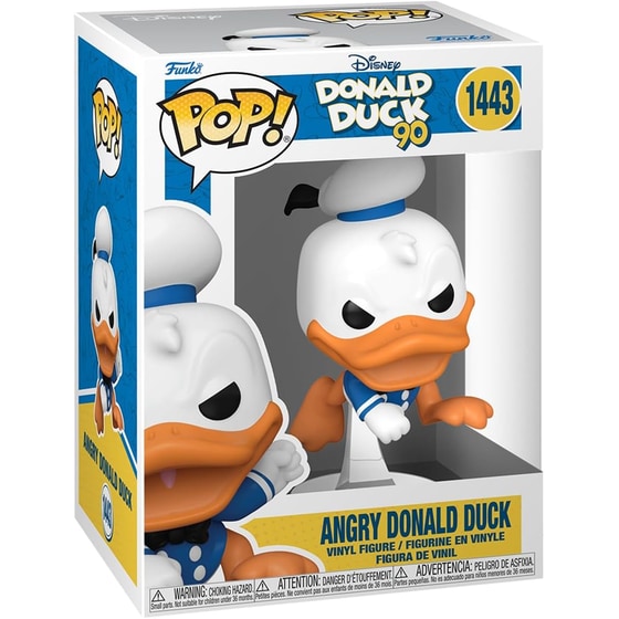 Funko Pop! Disney - Donald Duck 90th Anniversary - Angry Donald Duck ...