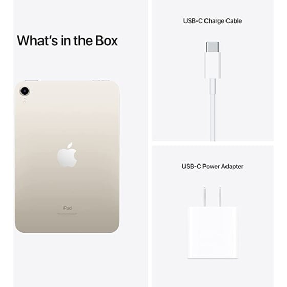 Apple iPad Mini 6th Gen 64GB WiFi - Starlight | Public