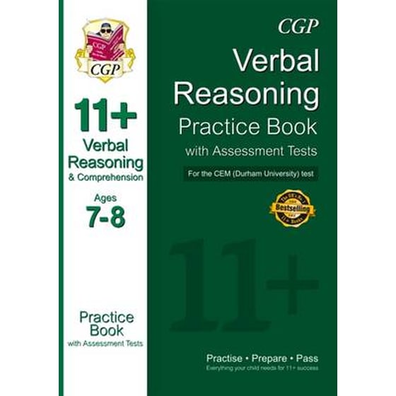 11+ Verbal Reasoning Practice Book with Assessment Tests (Ages 7-8) for ...