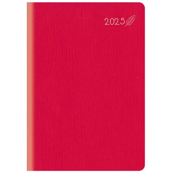 Ημερολόγιο Ημερήσιο 2025 Θεοφύλακτος 12M 8.9x13 cm Wild Κόκκινο | Public