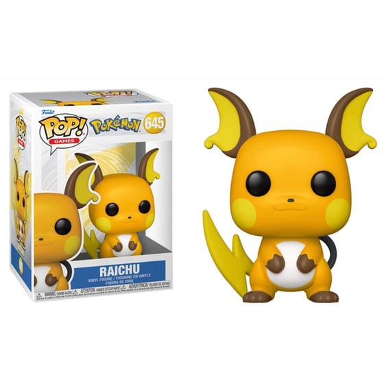 Funko Pop! Games - Pokemon - Raichu #645 | Public
