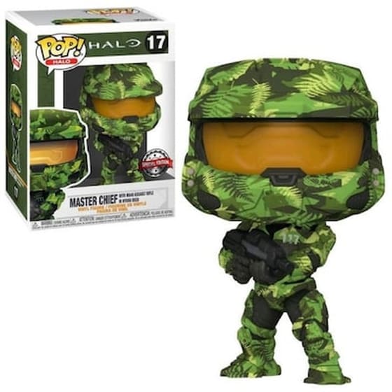 Funko Pop! Halo Infinite - Master Chief With Ma40 Assault Rifle In ...