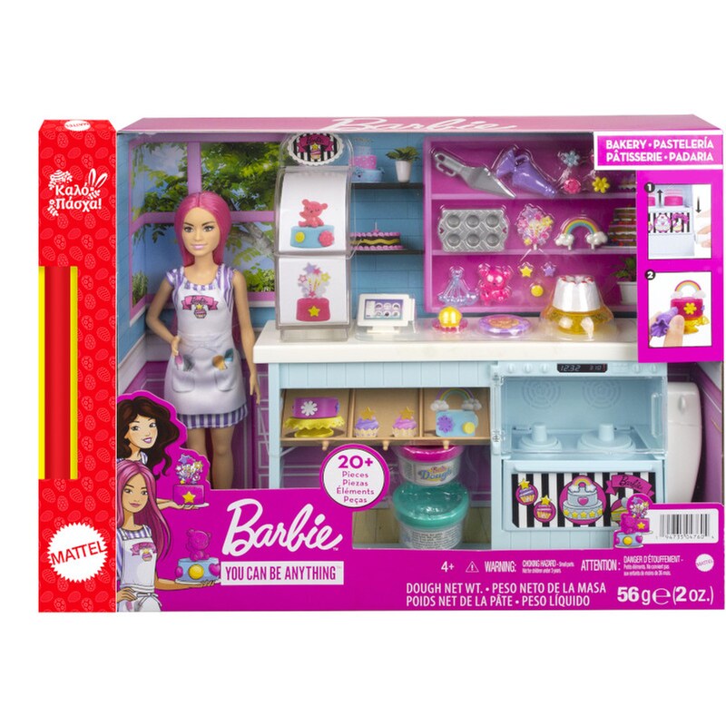 Παιχνιδολαμπάδα Barbie Bakery Playset - Ζαχαροπλαστείο | Public