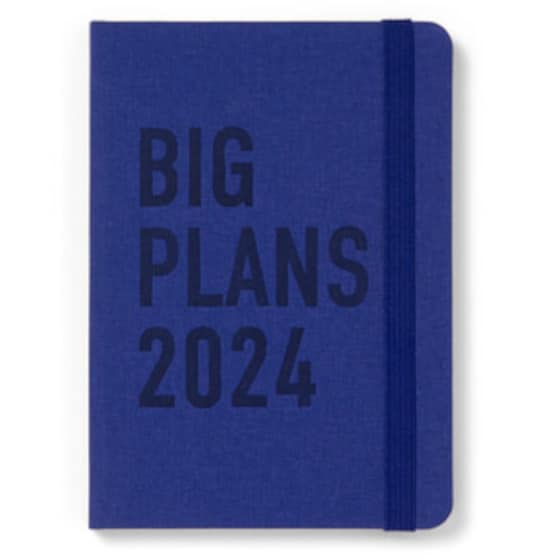 Ημερολόγιο Ημερήσιο Letts 2024 Eng A6 Assorted Big Plans | Public